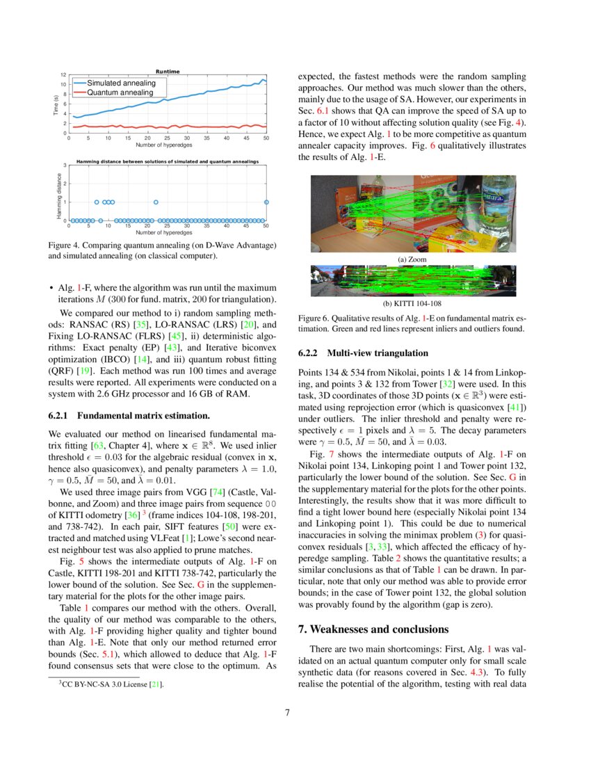 A Hybrid Quantum-Classical Algorithm for Robust Fitting | DeepAI