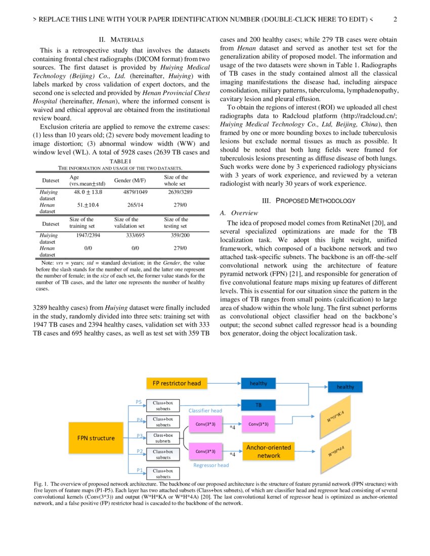 A Locating Model for Pulmonary Tuberculosis Diagnosis in Radiographs ...