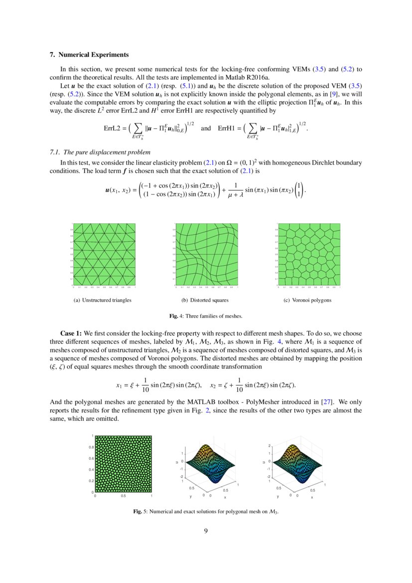 A Novel Locking Free Virtual Element Method For Linear Elasticity Problems Deepai