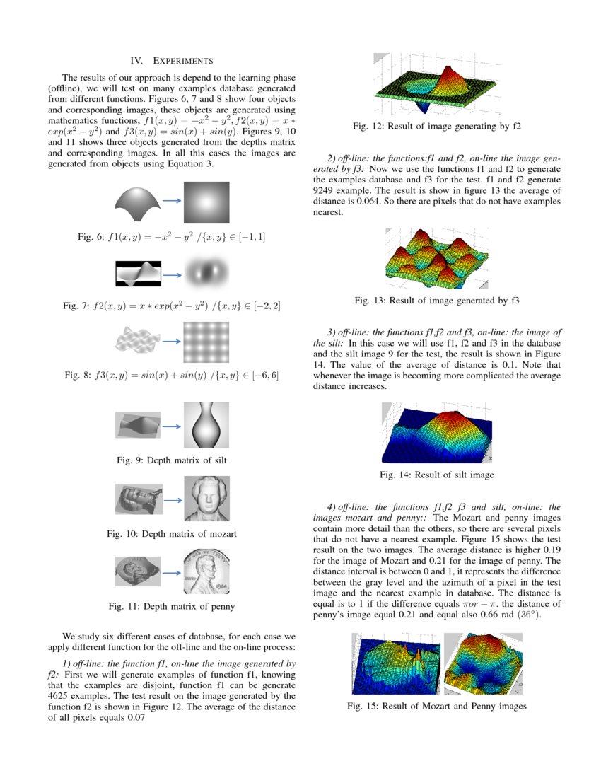 A Machine learning approach for Shape From Shading | DeepAI