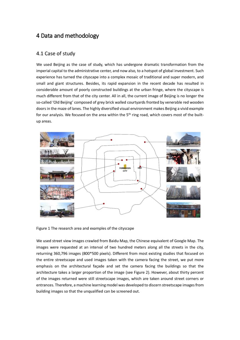 A machine learning method for the large-scale evaluation of urban ...