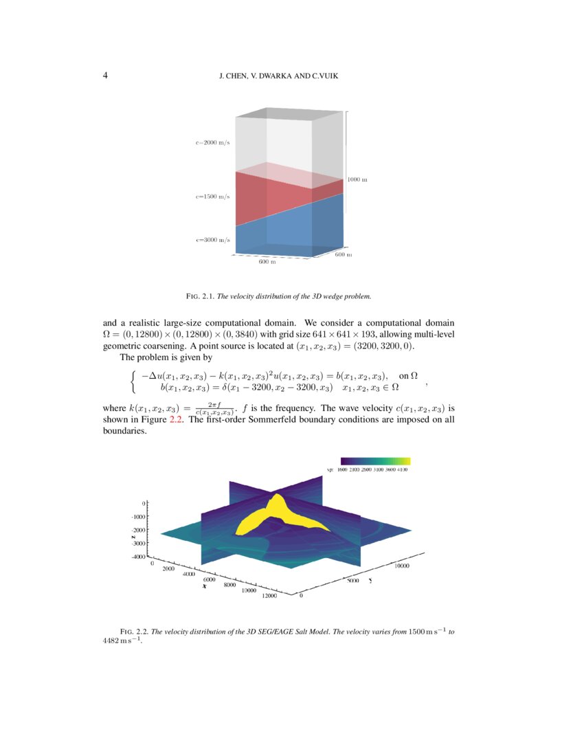 A matrix-free parallel solution method for the three-dimensional ...
