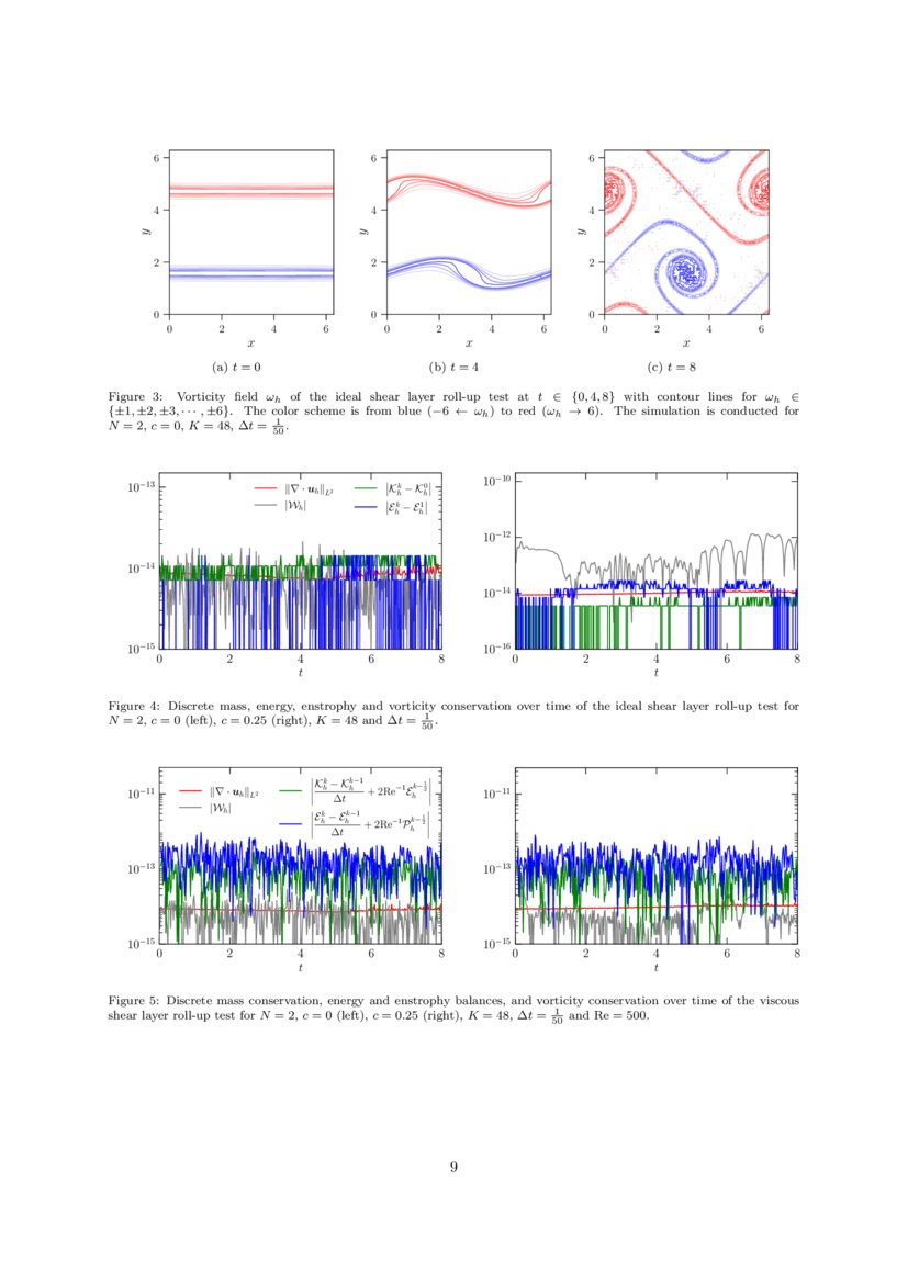 A Meevc Discretization For Two Dimensional Incompressible Navier Stokes