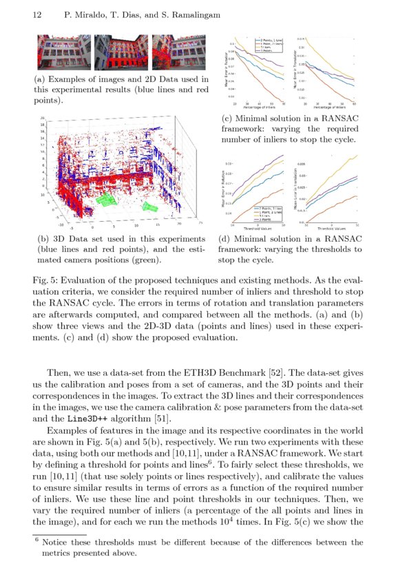 A Minimal Closed Form Solution For Multi Perspective Pose Estimation Using Points And Lines Deepai