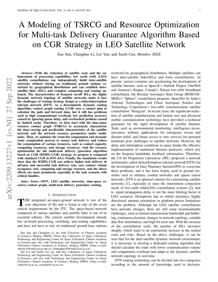 A Modeling Of Tsrcg And Resource Optimization For Multi Task Delivery Guarantee Algorithm Based