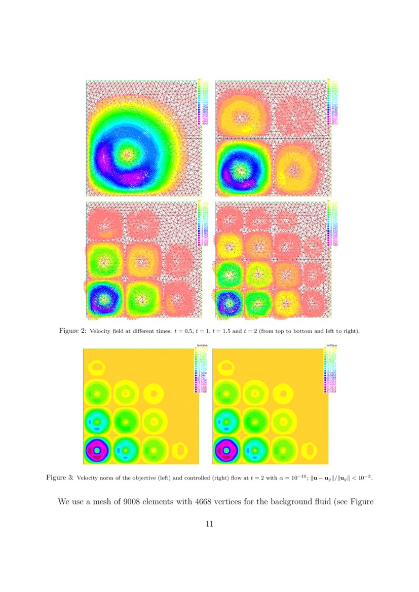 A monolithic one-velocity-field optimal control formulation for fluid ... A monolithic one-velocity-field optimal control formulation for fluid ...