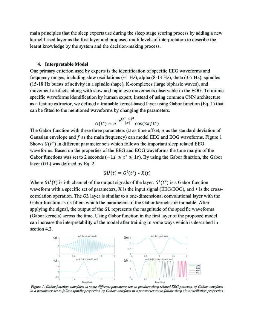 A Multi Level Interpretable Sleep Stage Scoring System By Infusing Experts Knowledge Into A