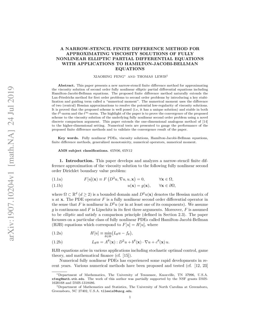 A Narrow Stencil Finite Difference Method For Approximating Viscosity