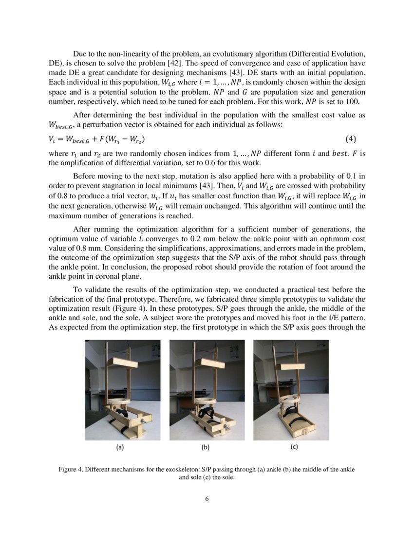 A New 4-DOF Robot for Rehabilitation of Knee and Ankle-Foot Complex ...