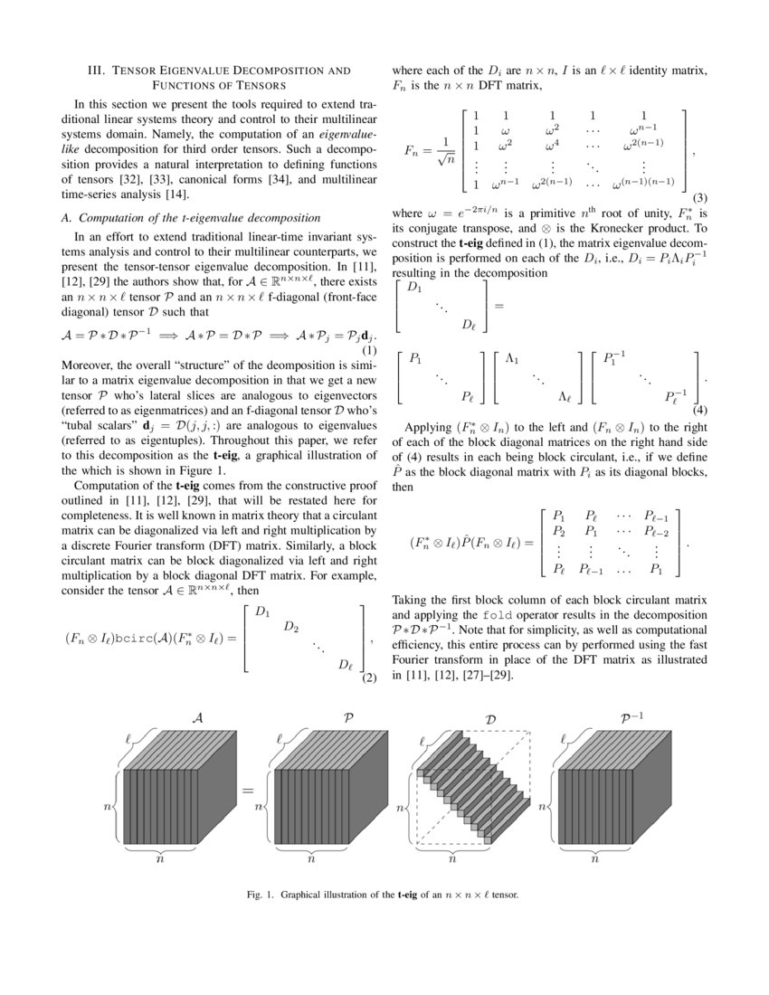 A New Approach To Multilinear Dynamical Systems And Control Deepai 