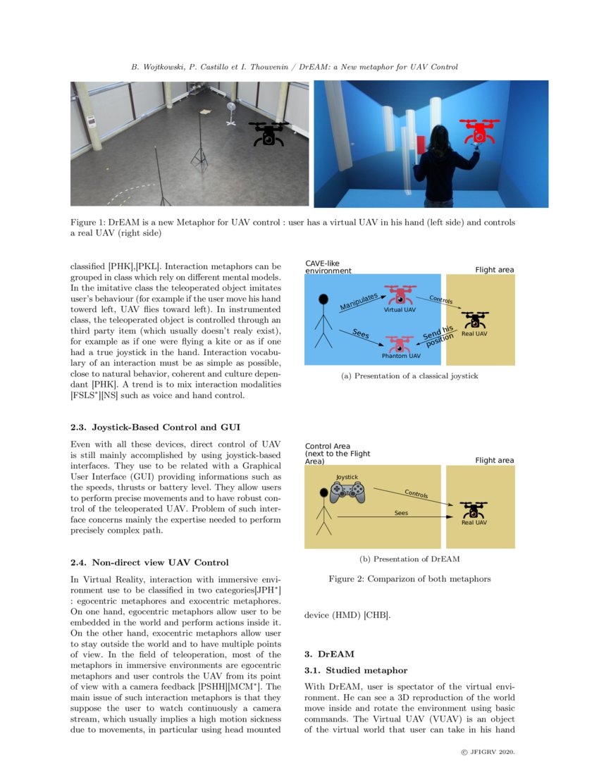 A New Exocentric Metaphor for Complex Path Following to Control a UAV ...