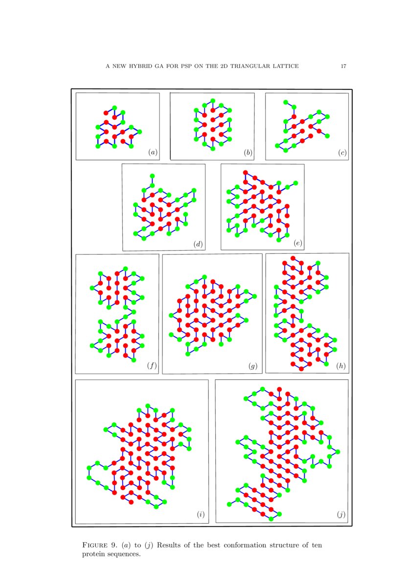 A New Hybrid Genetic Algorithm For Protein Structure Prediction On The 2d Triangular Lattice 5322