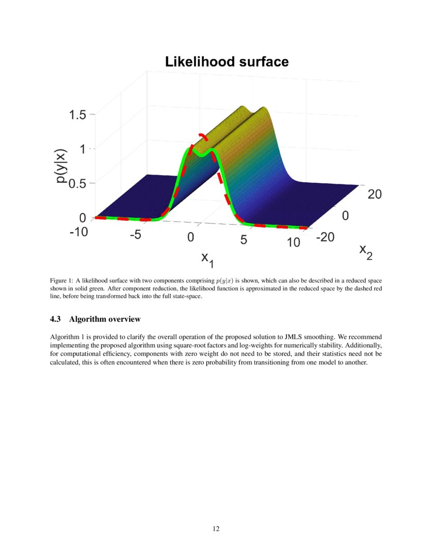 A New Smoothing Algorithm for Jump Markov Linear Systems | DeepAI