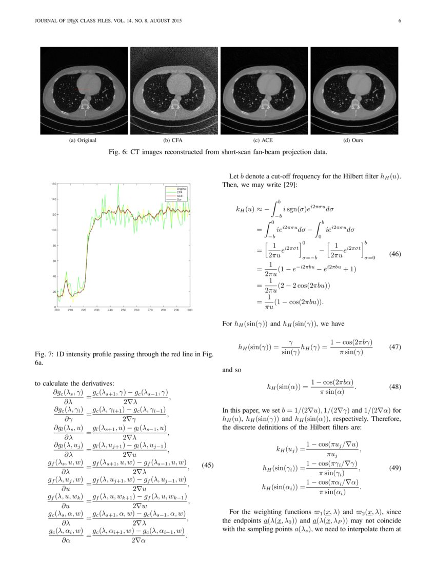 A New Weighting Scheme for Fan-beam and Circle Cone-beam CT Reconstructions | DeepAI