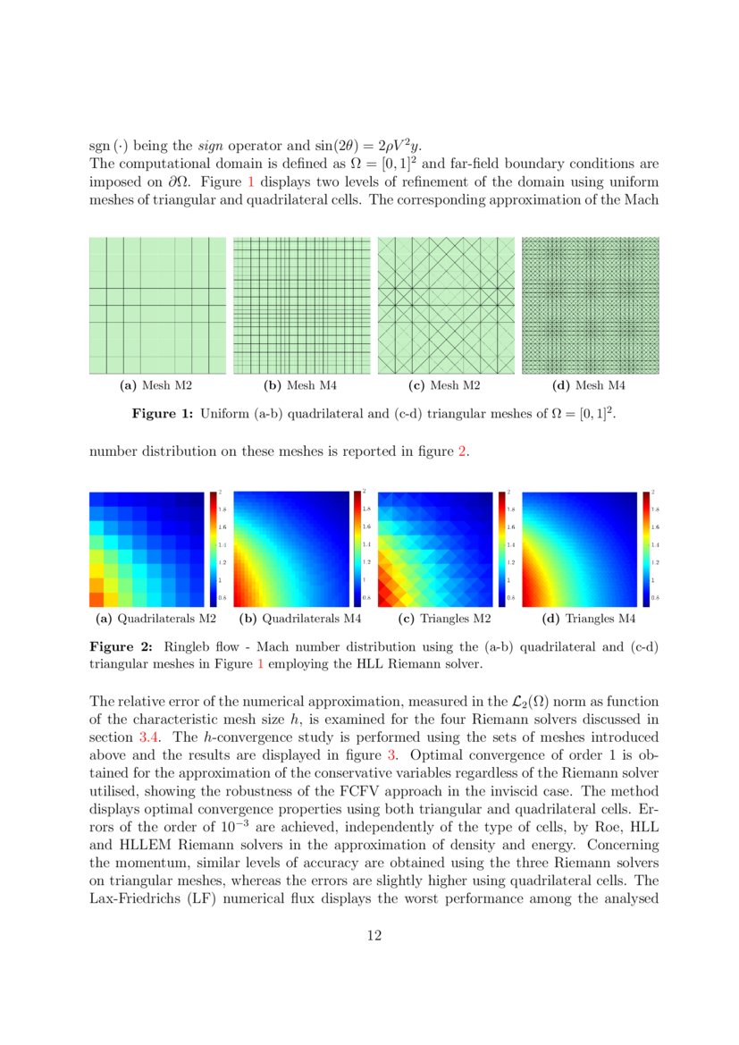 A non-oscillatory face-centred finite volume method for compressible flows | DeepAI