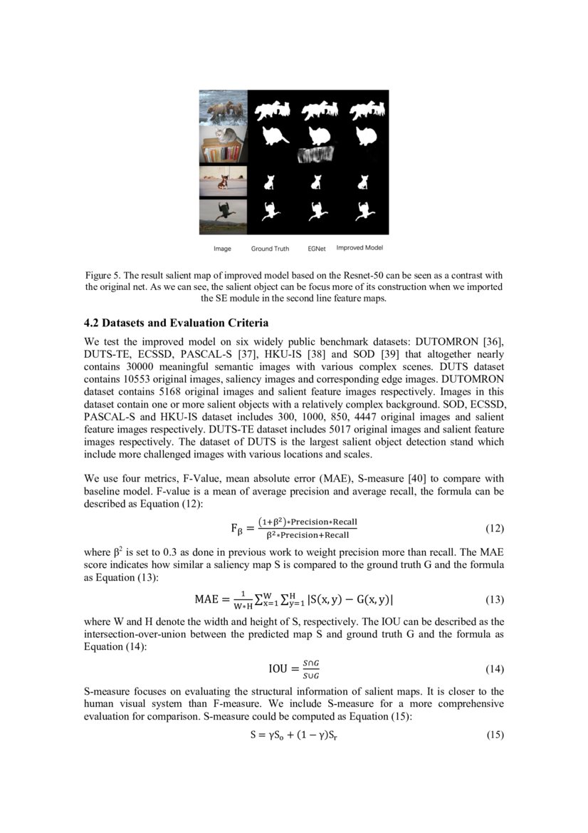 A Novel Attention Based Network For Fast Salient Object Detection Deepai