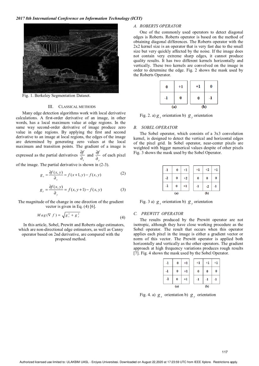 A novel edge detection approach based on backtracking search ... A novel edge detection approach based on backtracking search ...
