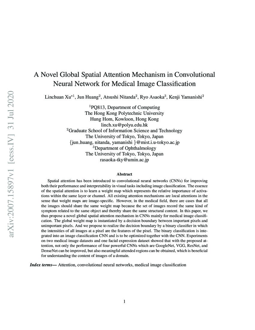 A Novel Global Spatial Attention Mechanism in Convolutional Neural ...