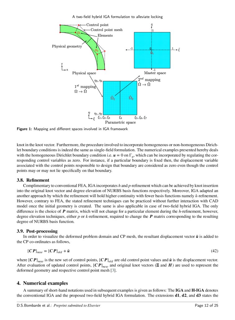 A novel hybrid isogeometric element based on two-field Hellinger ...