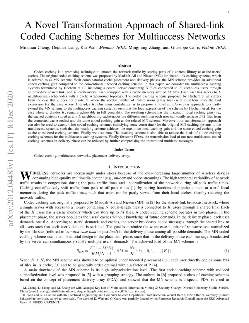 A Novel Transformation Approach Of Shared Link Coded Caching Schemes For Multiaccess Networks