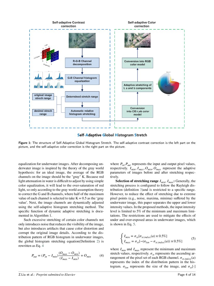 A Novel Underwater Image Enhancement And Improved Underwater Biological