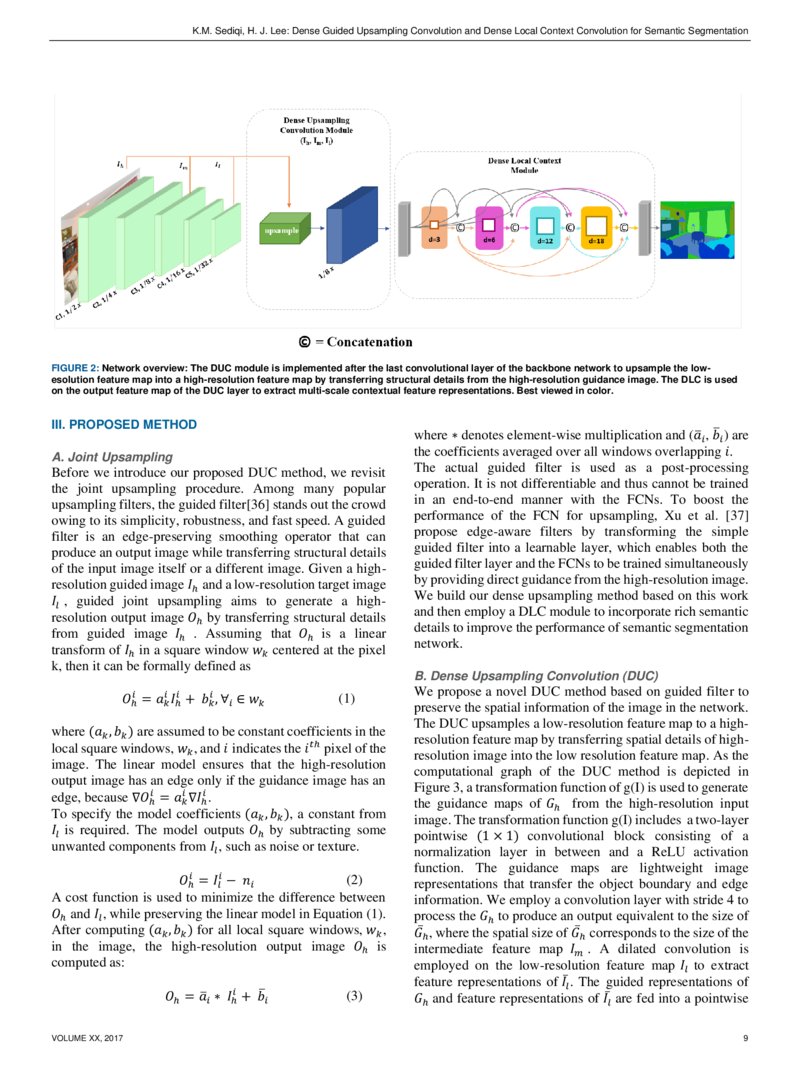 A Novel Upsampling and Context Convolution for Image Semantic Segmentation | DeepAI