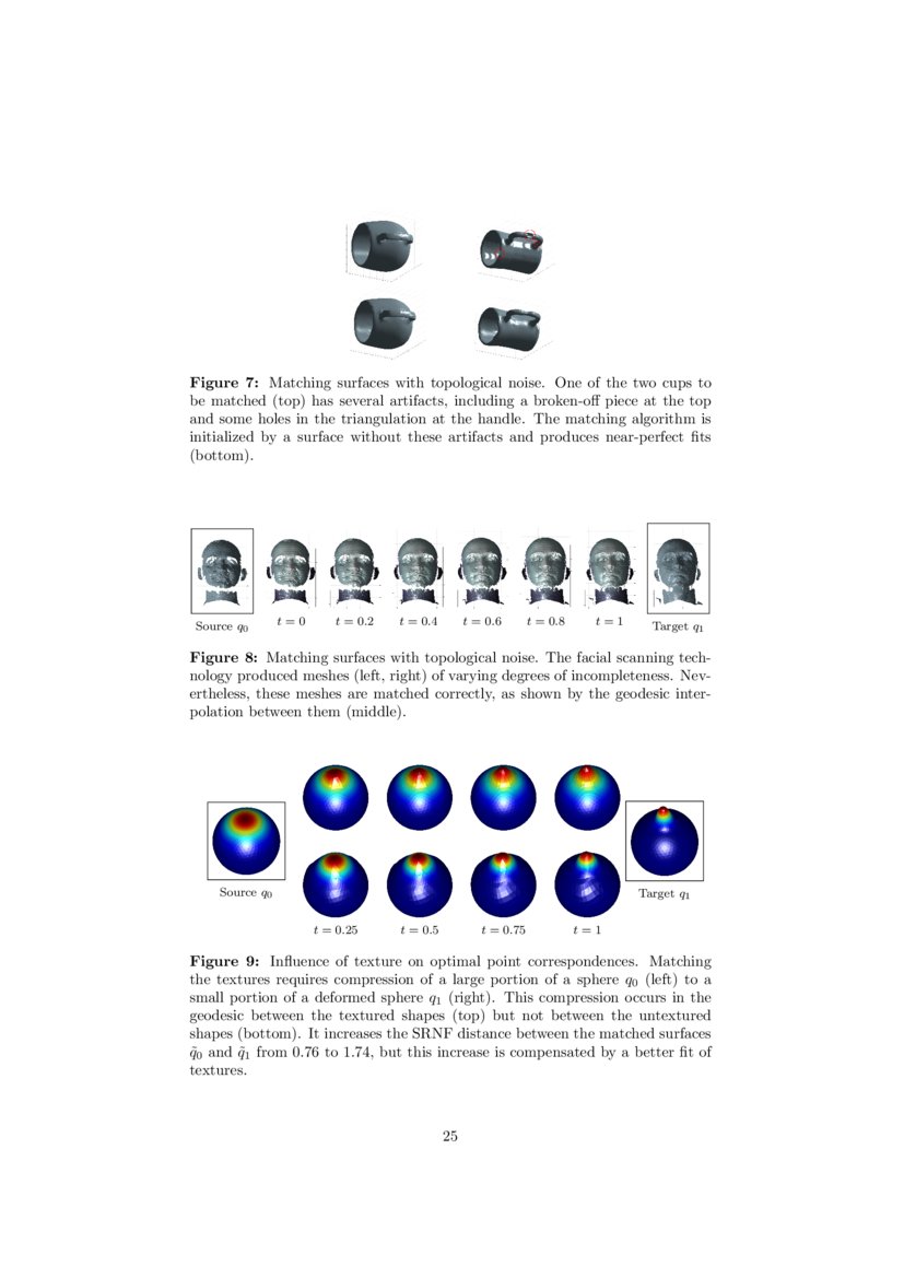 A numerical framework for elastic surface matching, comparison, and ...