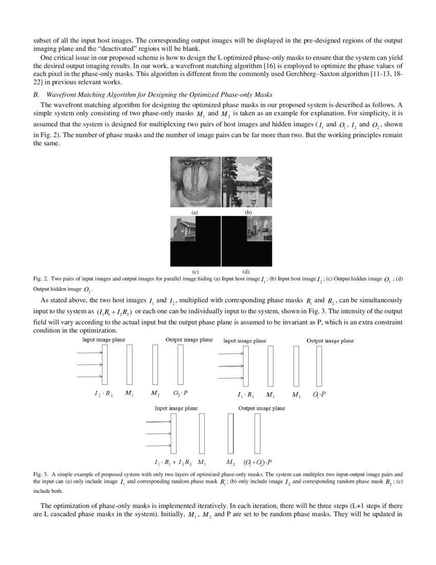A Parallel Optical Image Security System with Cascaded Phase-only Masks ...