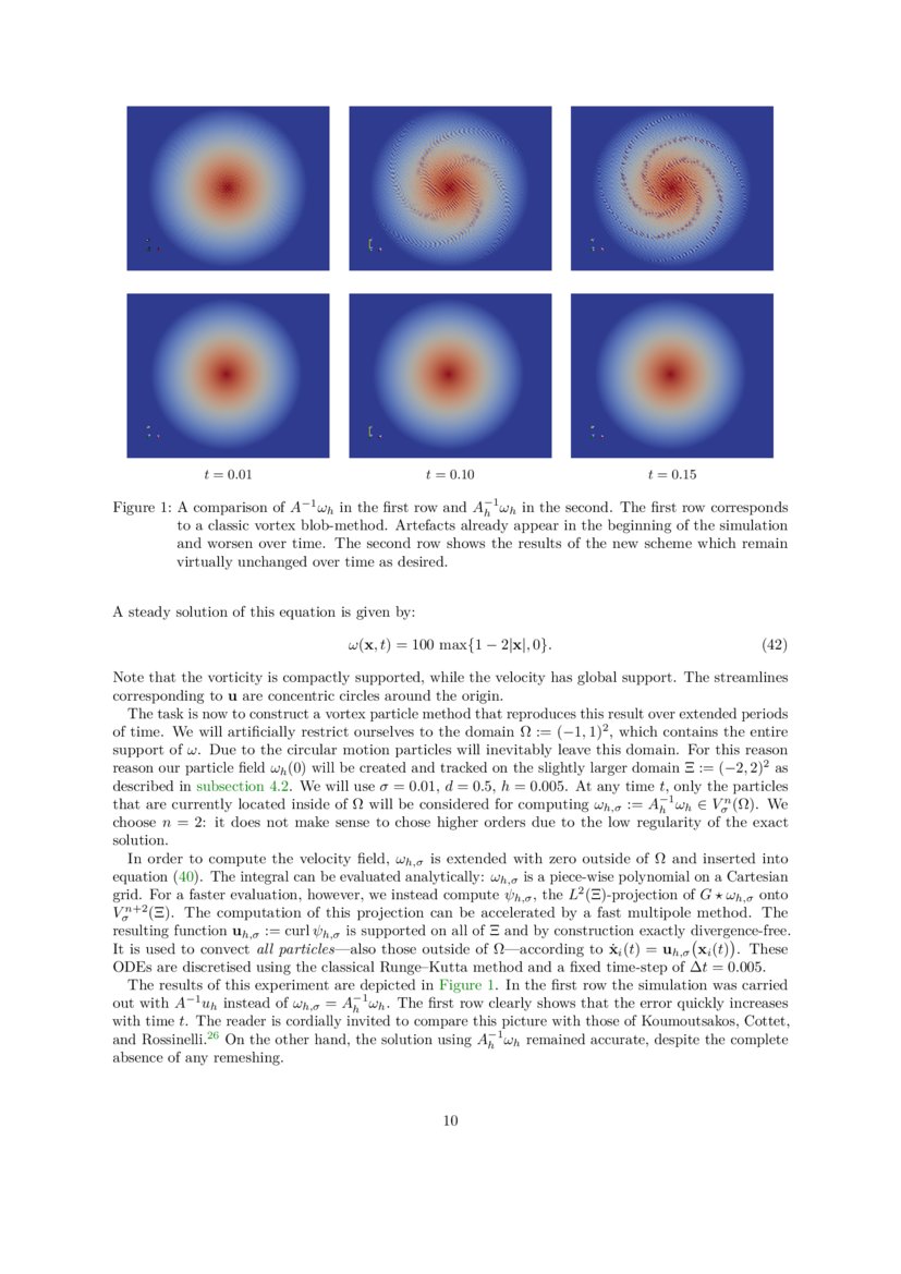 A Particle Method without Remeshing | DeepAI