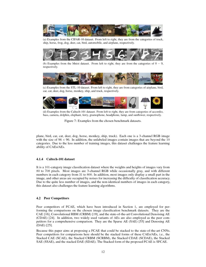 A Particle Swarm Optimization Based Flexible Convolutional Auto Encoder For Image Classification
