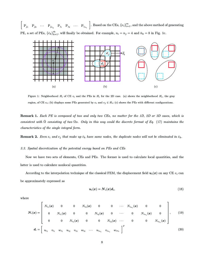 A Peridynamics Based Finite Element Method For Quasi Static Fracture
