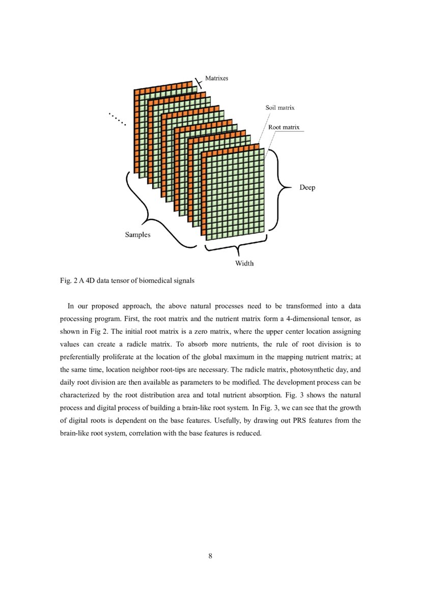 A Plant Root System Algorithm Based On Swarm Intelligence For One