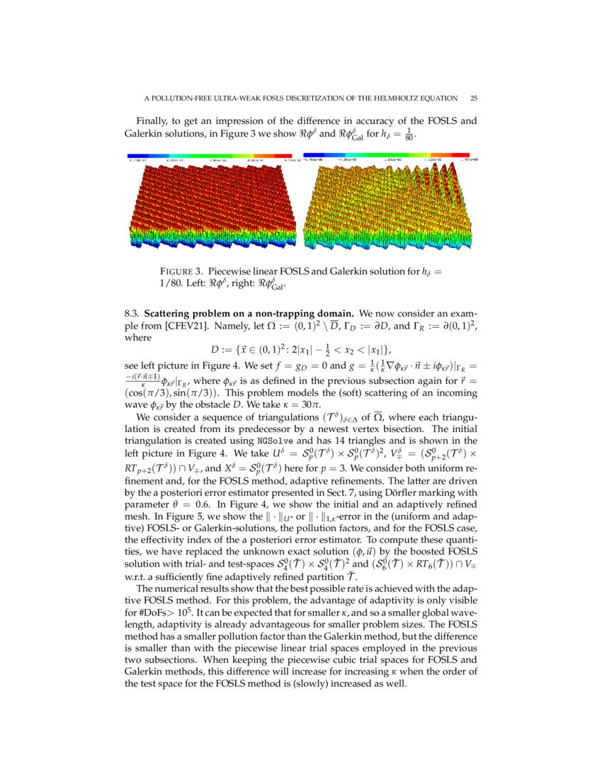A pollution-free ultra-weak FOSLS discretization of the Helmholtz ...