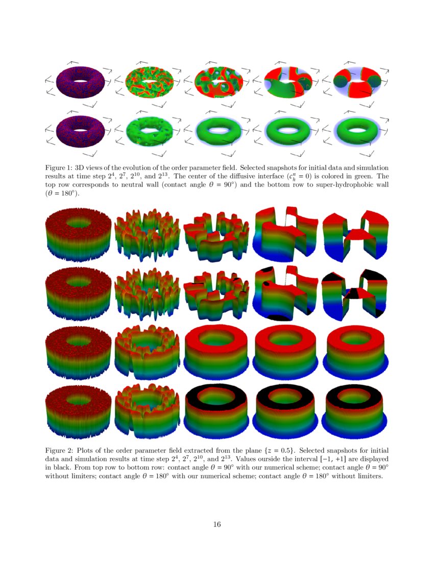 A pressure-correction and bound-preserving discretization of the phase-field method for variable ...