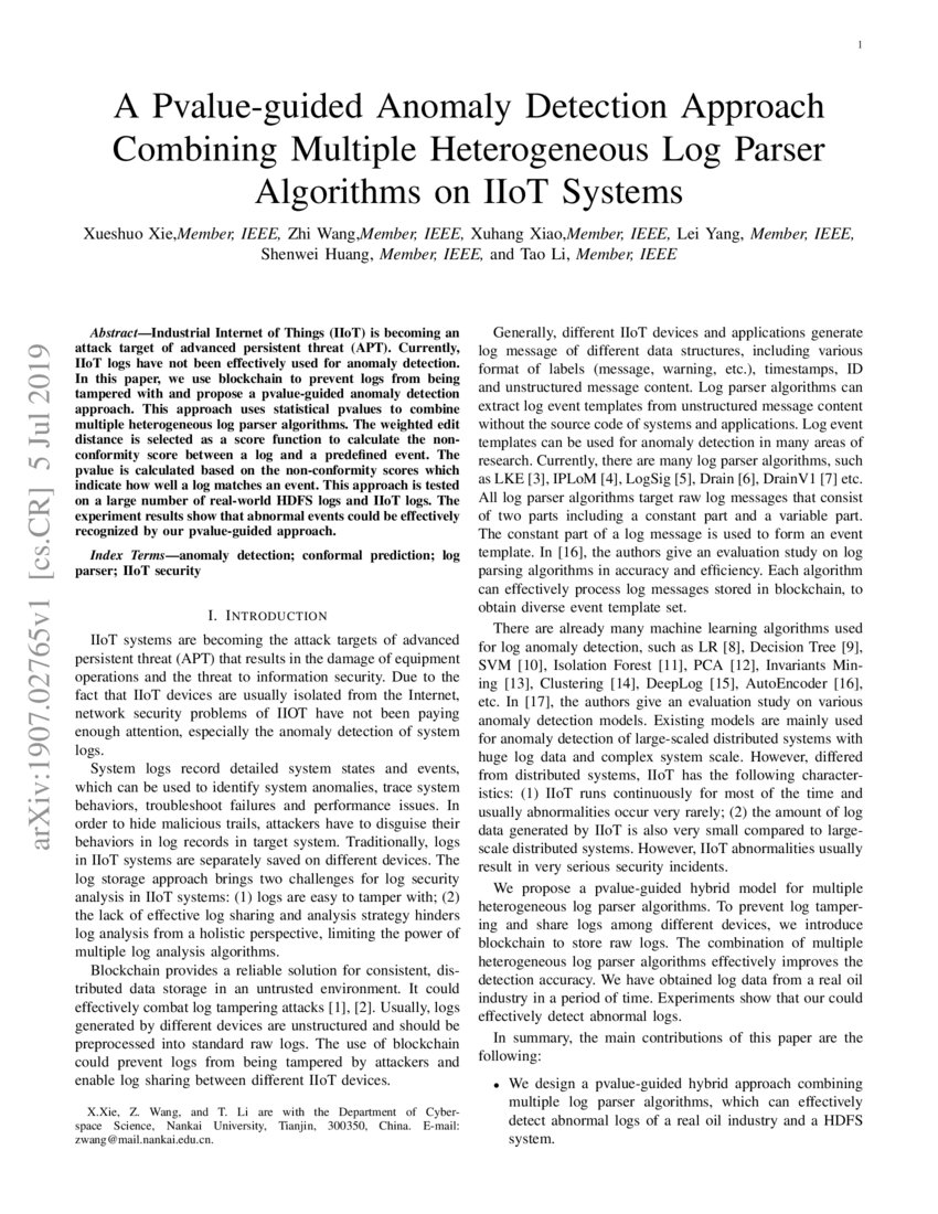 A Pvalue Guided Anomaly Detection Approach Combining Multiple