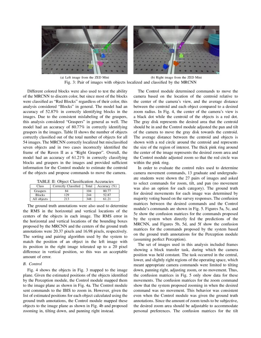 A Reactive Autonomous Camera System for the RAVEN II Surgical Robot ...