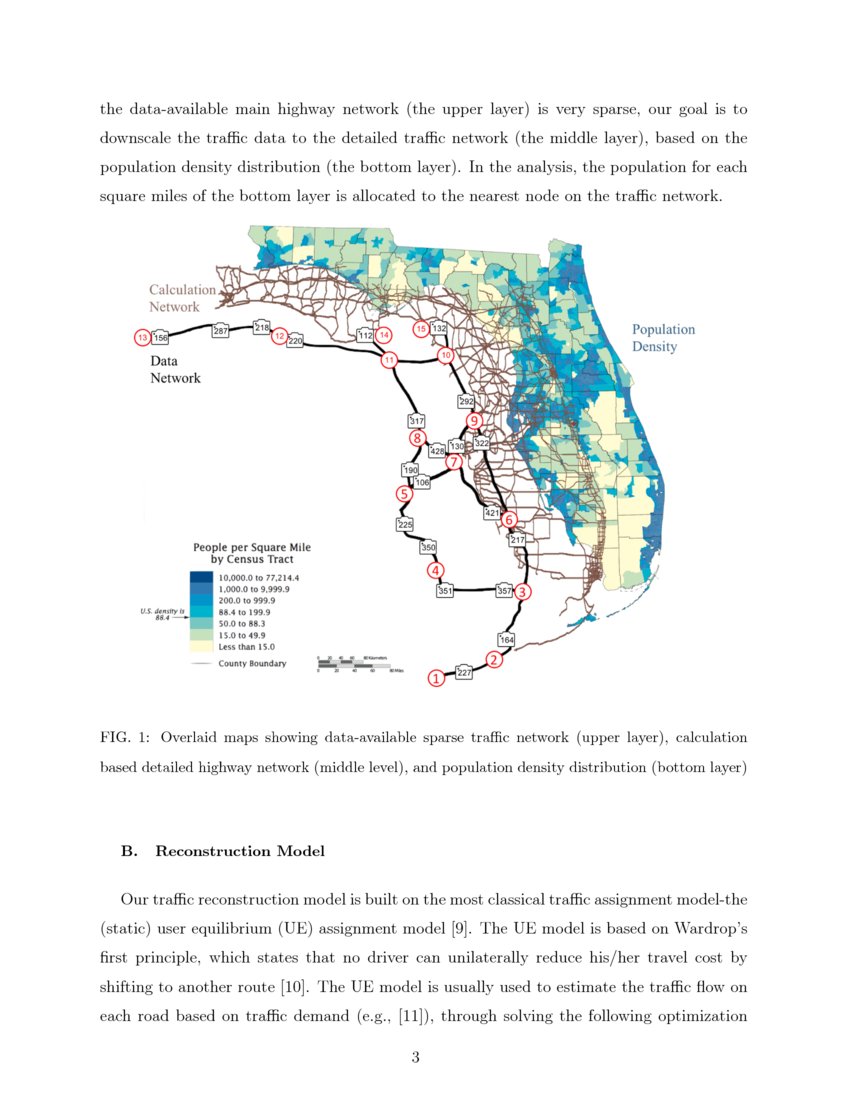 A reconstruction of Florida Traffic Flow During Hurricane Irma (2017 ...