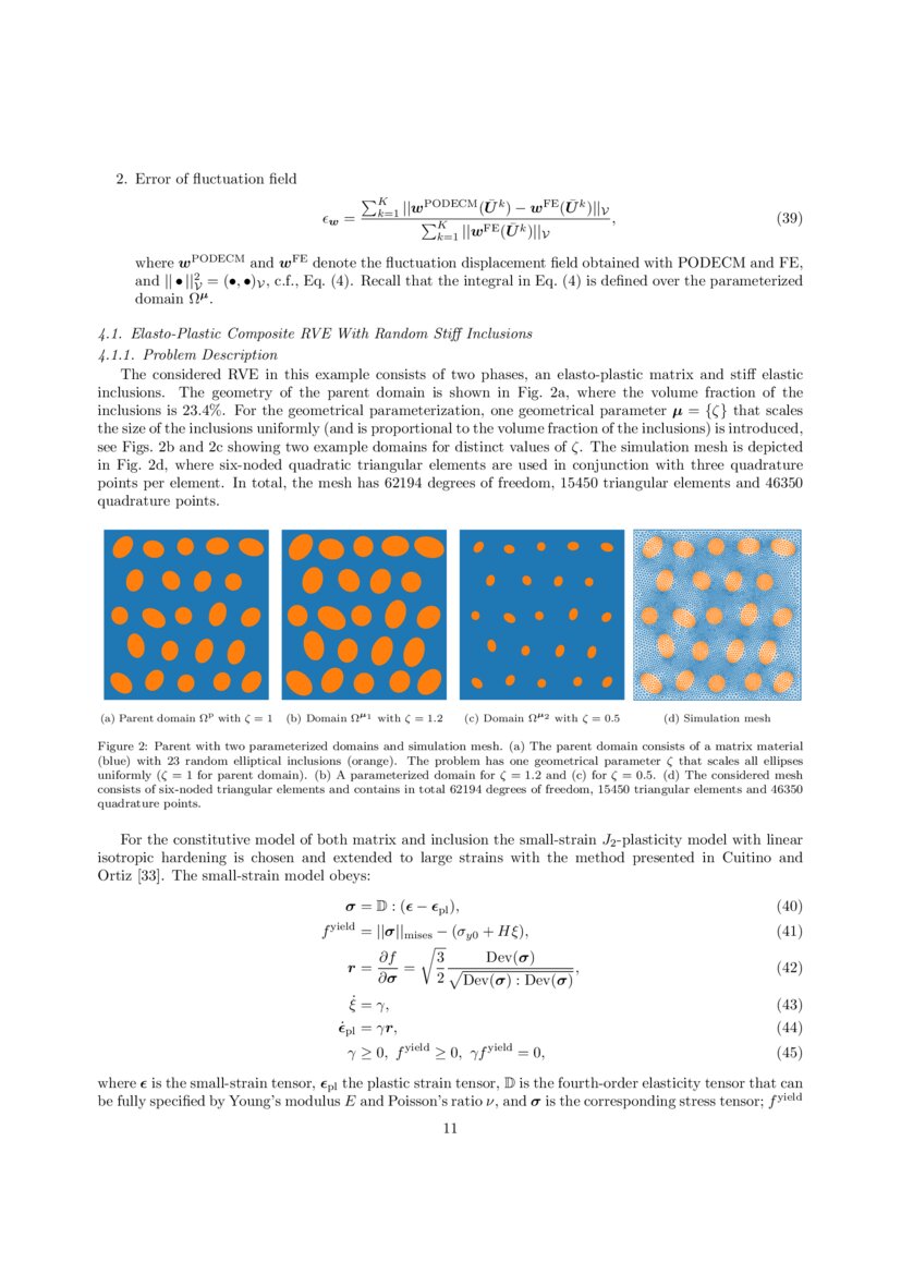 A Reduced Order Model For Geometrically Parameterized Two Scale