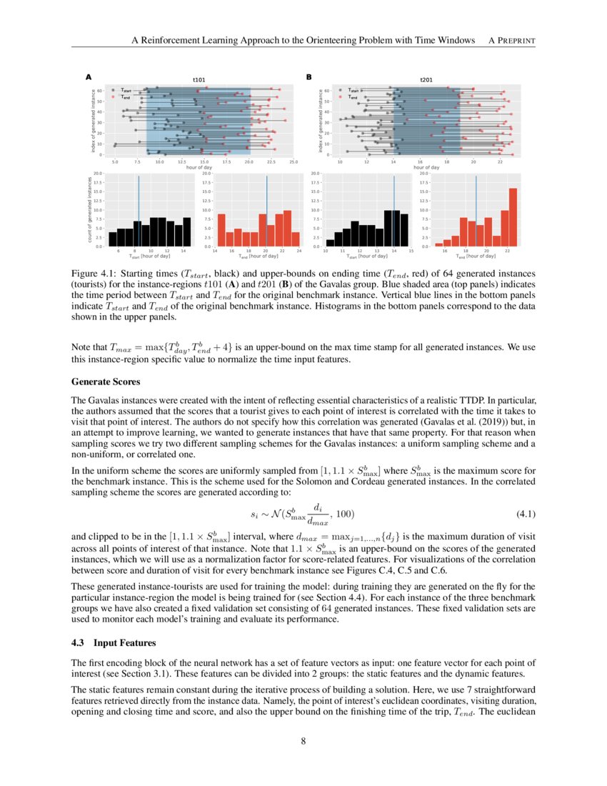 A Reinforcement Learning Approach To The Orienteering Problem With Time Windows Deepai