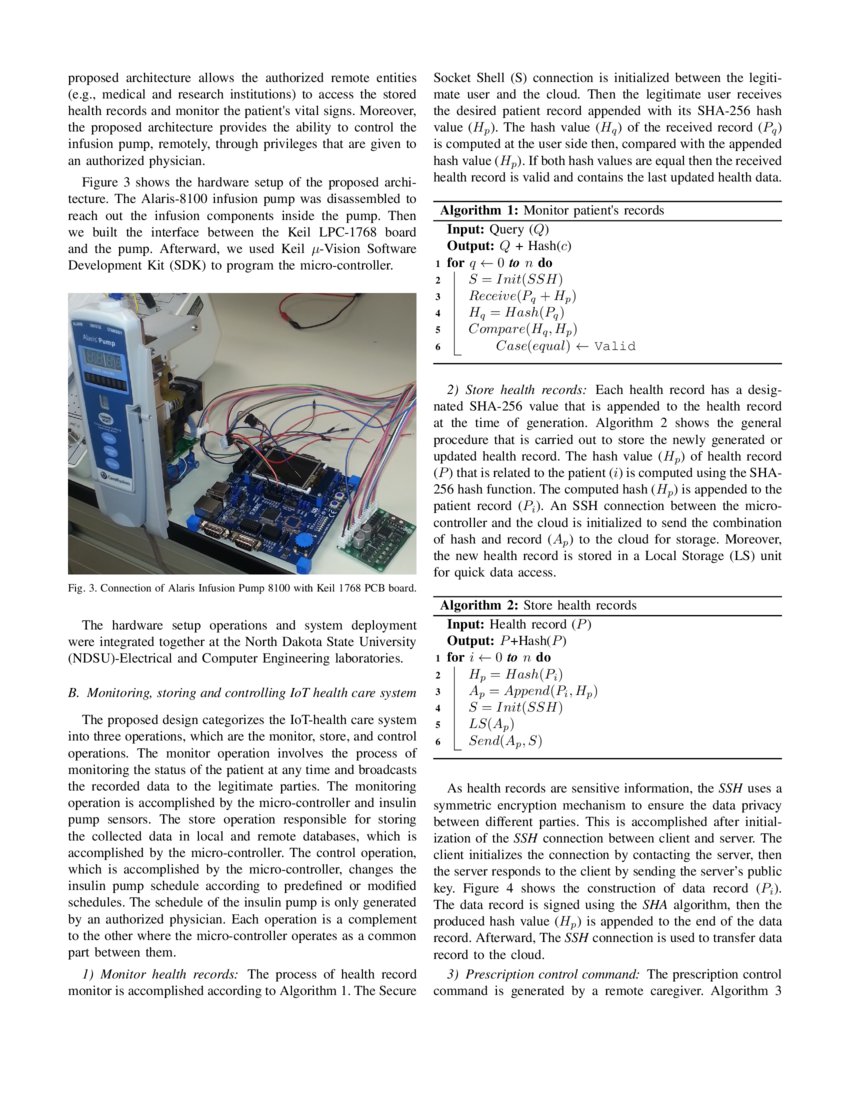 A Reliable IoT-Based Embedded Health Care System for Diabetic Patients ...