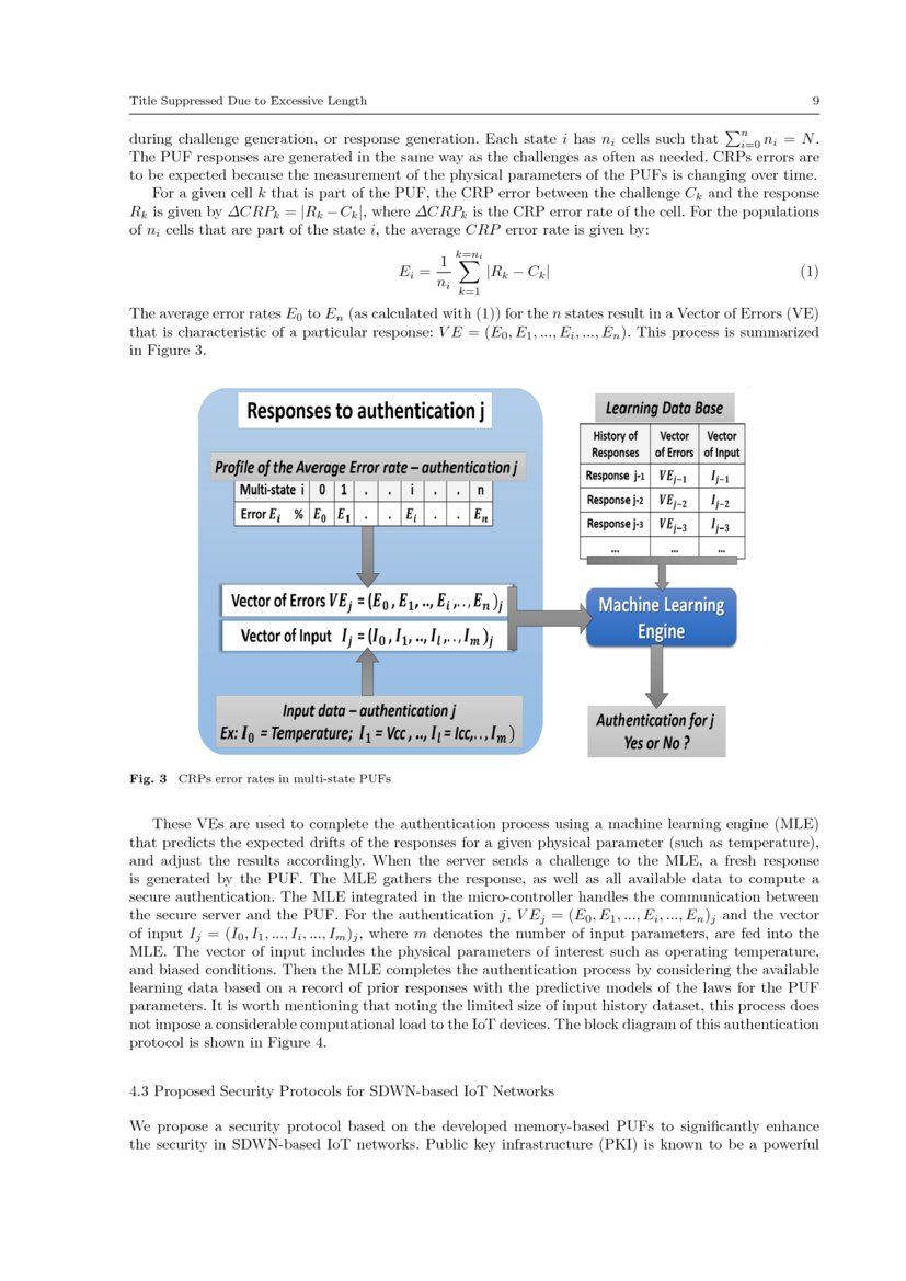 A Reram Physically Unclonable Function Reram Puf Based Approach To Enhance Authentication