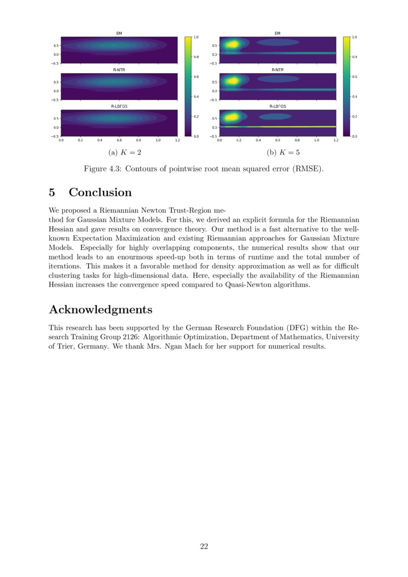 A Riemannian Newton Trust Region Method For Fitting Gaussian Mixture Models Deepai