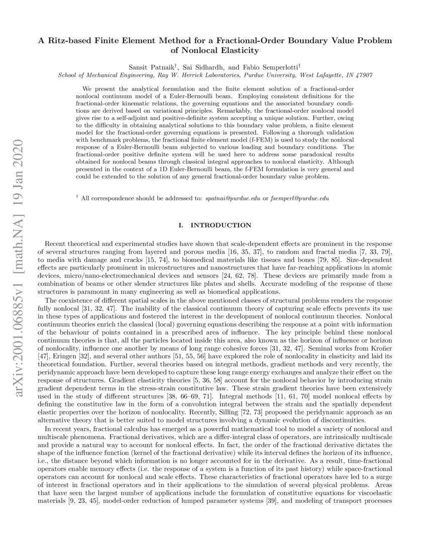 A Ritz-based Finite Element Method for a Fractional-Order Boundary Value Problem of Nonlocal ...