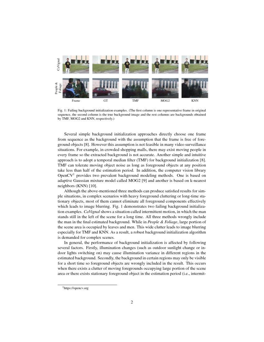 A Robust Background Initialization Algorithm With Superpixel Motion