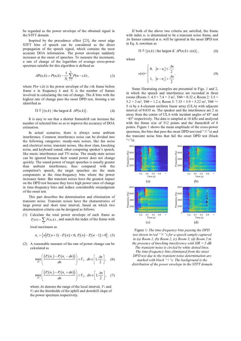 A Robust Doa Estimation Method For A Linear Microphone Array Under Reverberant And Noisy 