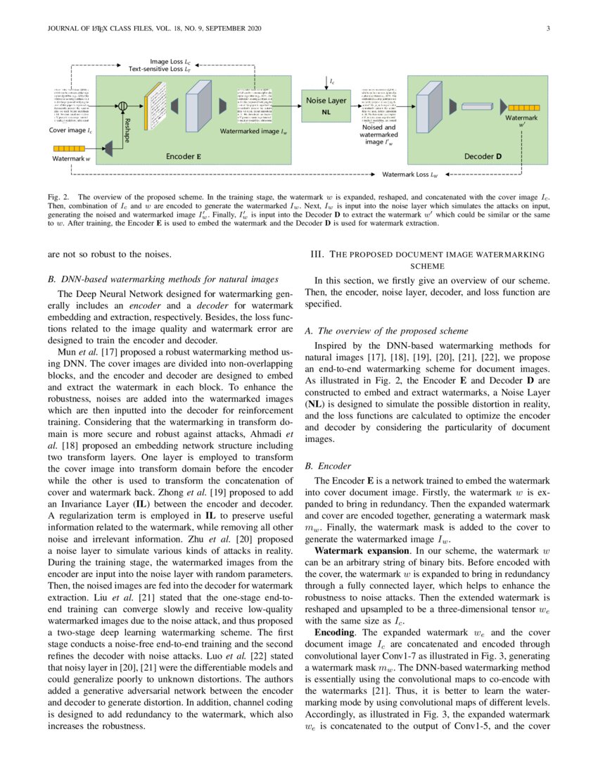 A Robust Document Image Watermarking Scheme Using Deep Neural Network Deepai