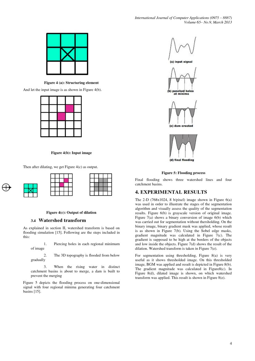 A Robust Rapid Approach to Image Segmentation with Optimal Thresholding and Watershed Transform ...