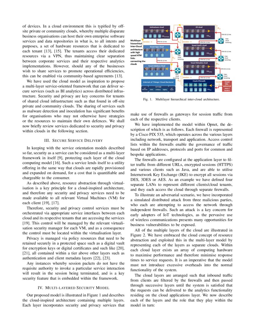 A Secure Connectivity Model for Internet of Things Analytics Service ...