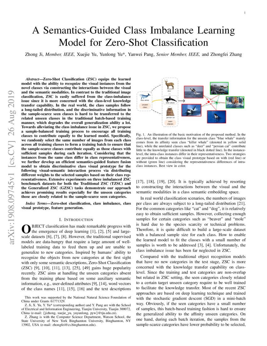 A Semantics-Guided Class Imbalance Learning Model for Zero-Shot ...