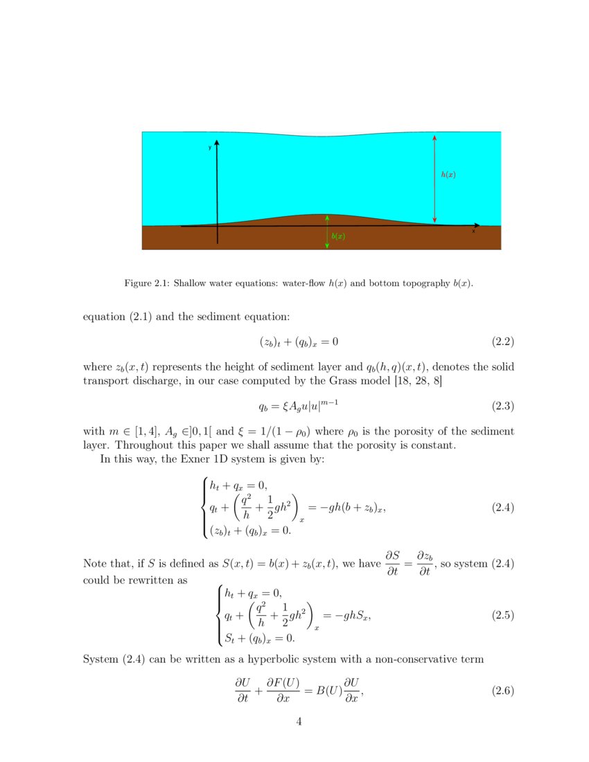A Semi Implicit Finite Volume Method For The Exner Model Of Sediment